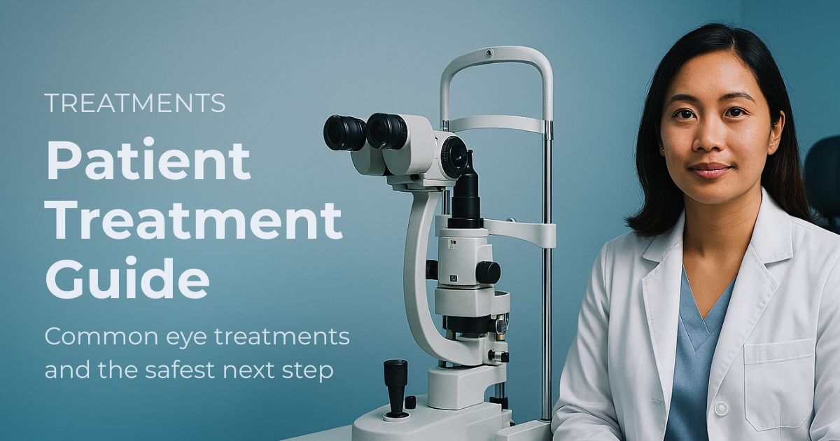 Eye Treatments Guide | ROQUE Eye Clinic
